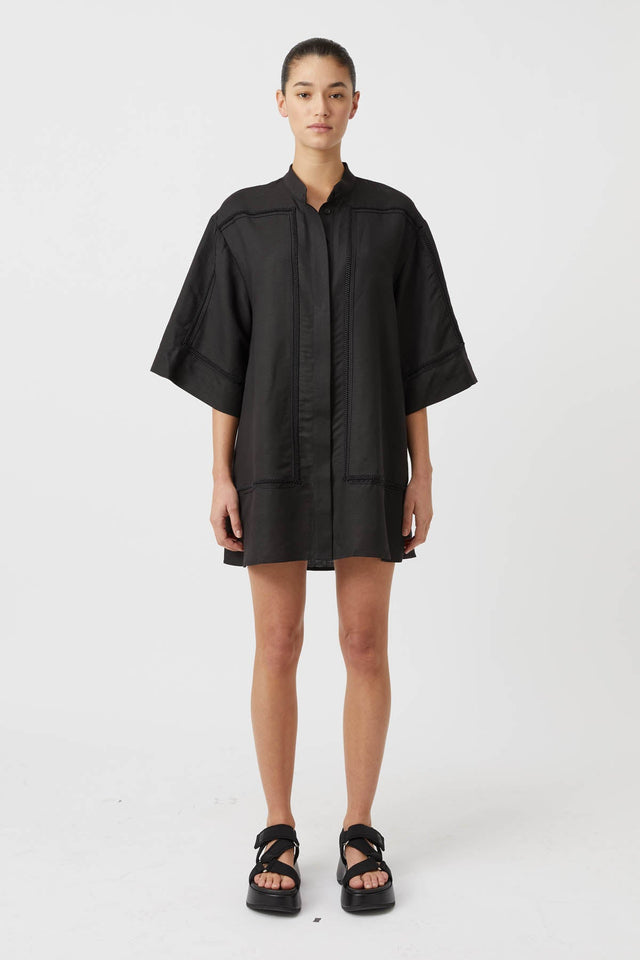 Camilla and Marc | Fortuna Shirt Dress - Black – Sisters & Co