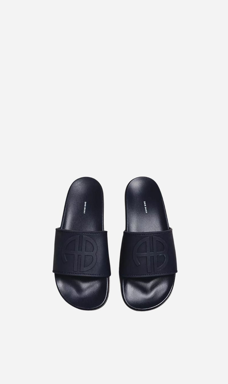 Anine Bing | Isla Slides - Marine Blue