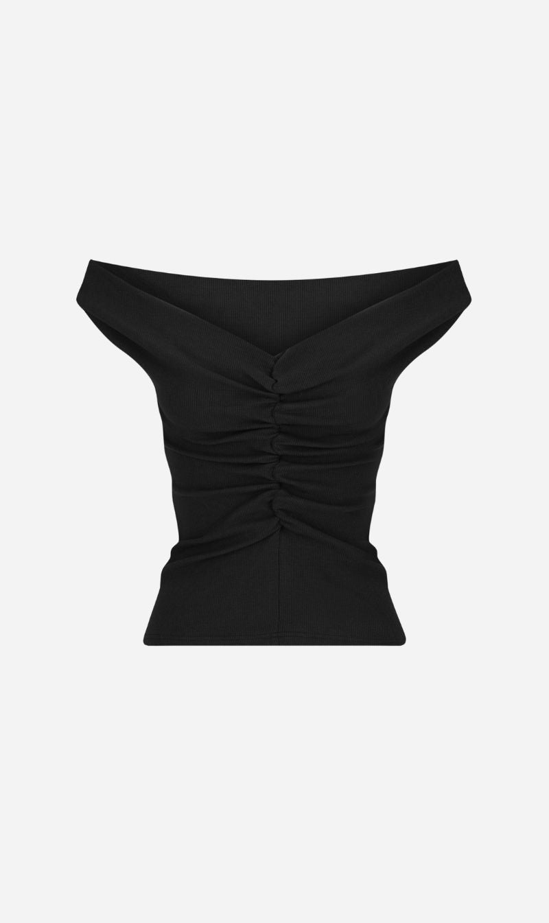 Dominique Healy | Niveah Tee - Black – Sisters & Co